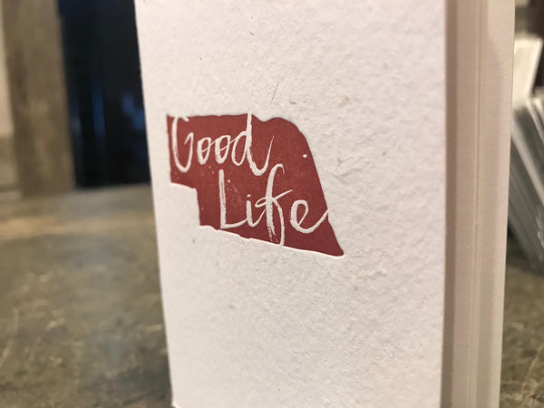 The Nebraska "Good Life" Pocket Notebook - Nebraska In A Box